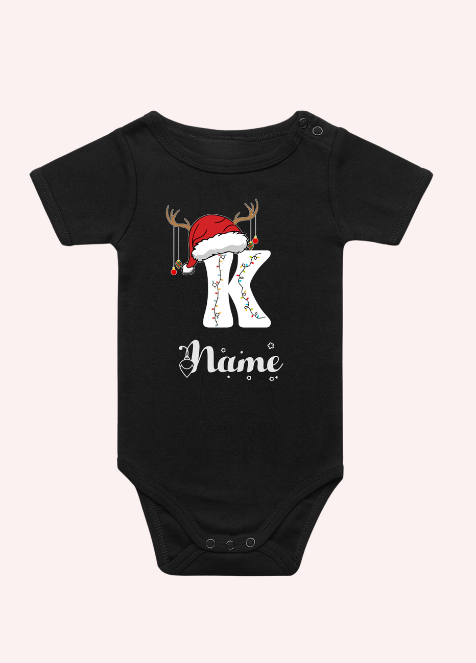 CUSTOM CHRISTMAS ONE PIECE WITH NAME – Toots Kids